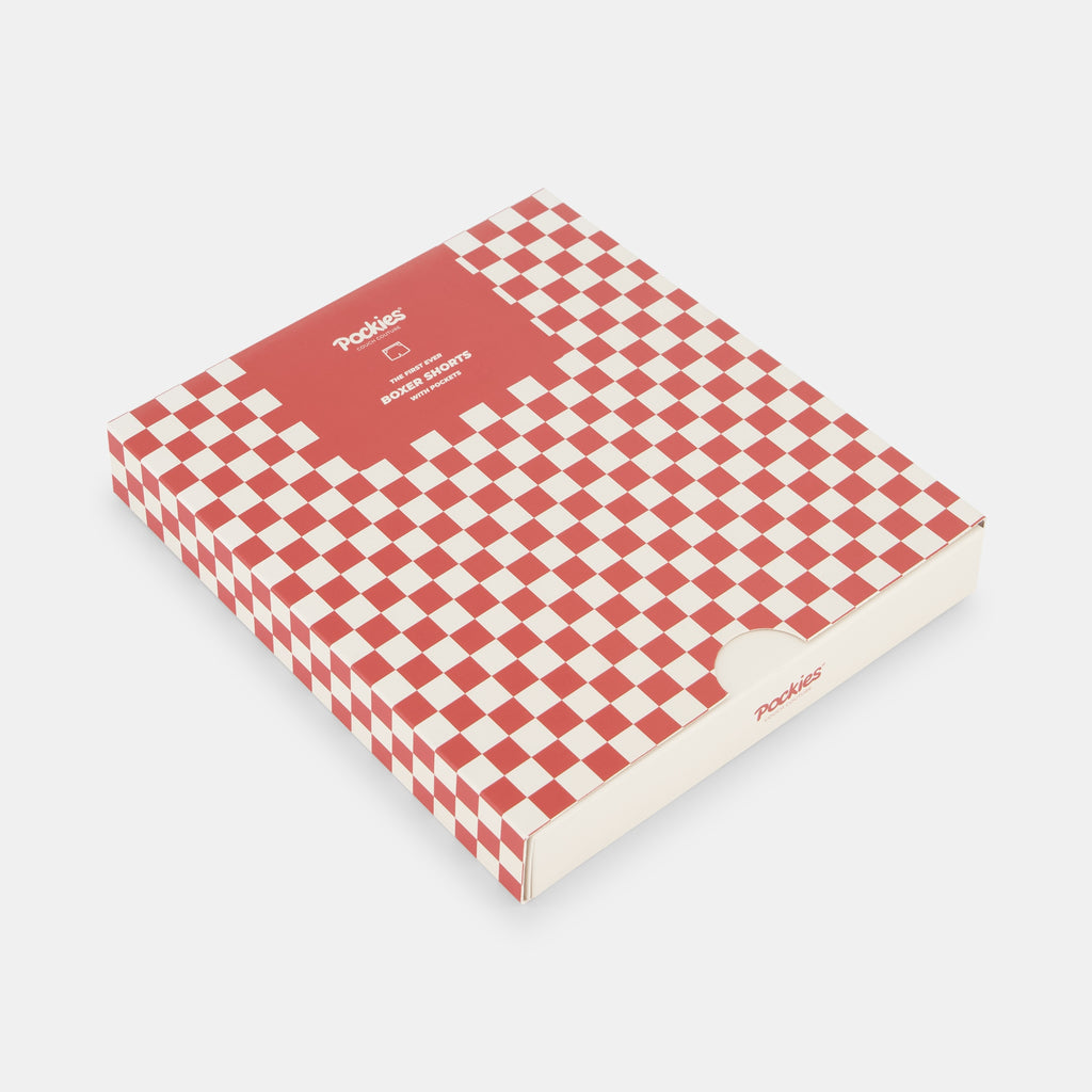 Pockies© - Red Checkered Boxershorts